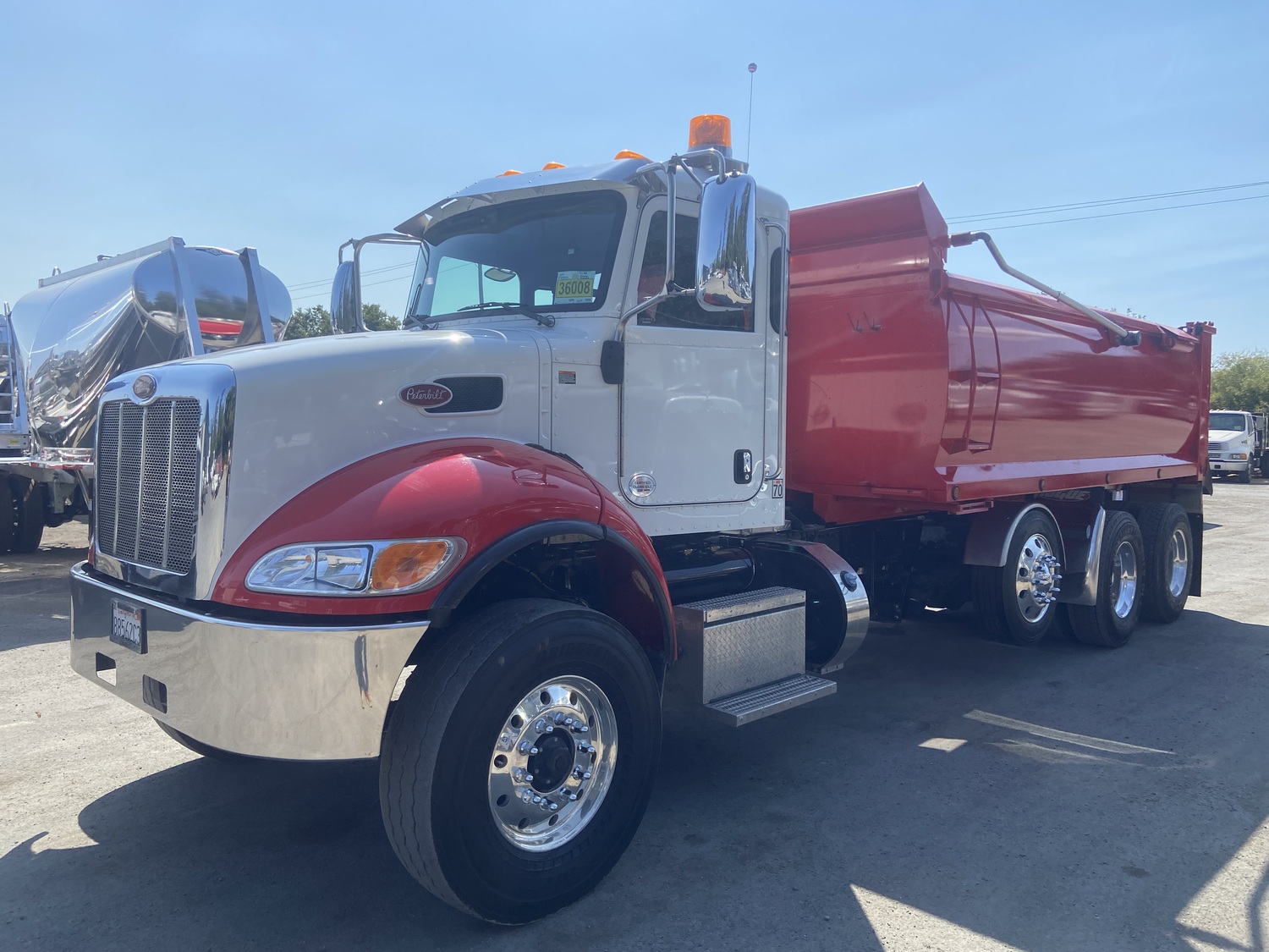 2021 PETERBILT 348 17 FT. SUPER 10 DUMP TRUCK